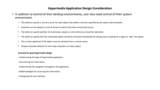 Multimedia authoring and user interface | PPTX