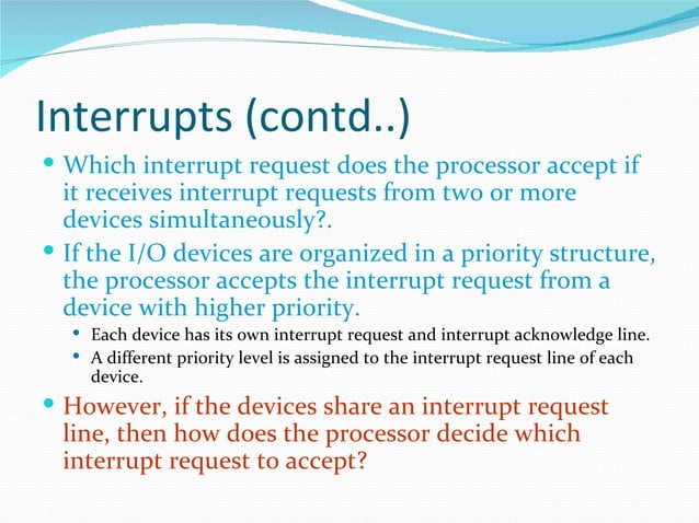 Unit 5 I/O organization | PPT