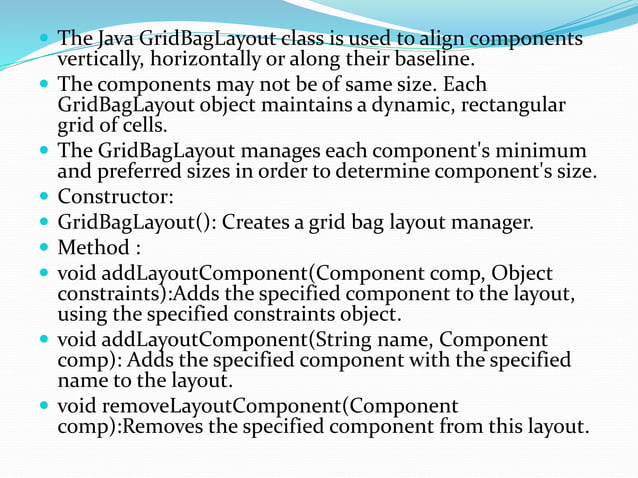 Unit 5 java-awt (1) | PPTX
