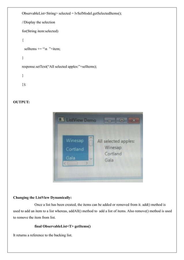 Unit 5 Javafx Event Handling Controls And Componentspdf