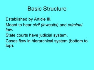 Unit 5 judicial branch | PPT