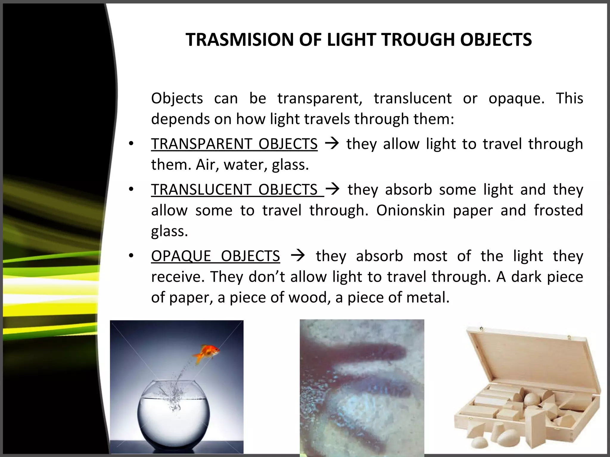 Unit 5. light | PPT