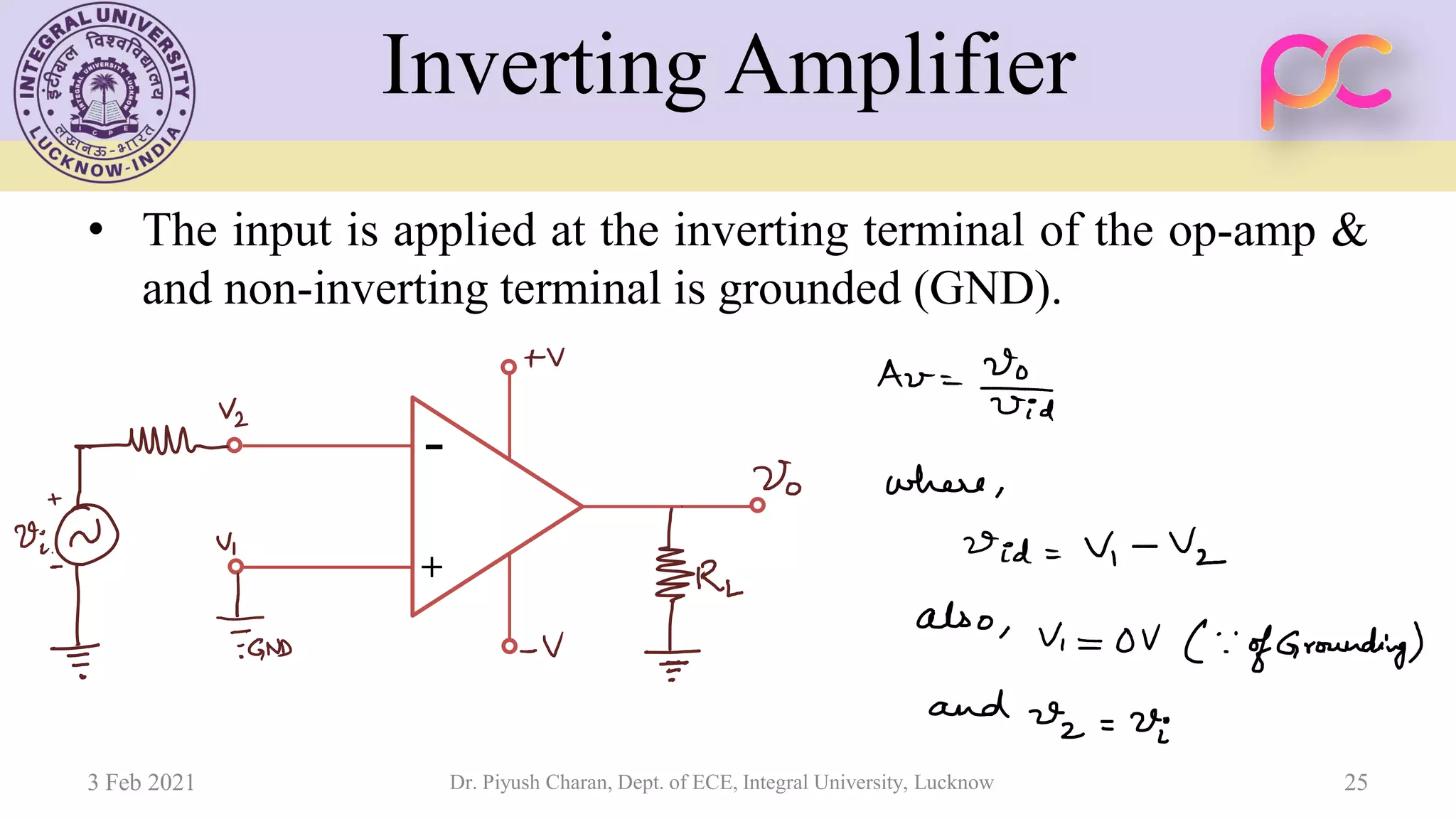 Unit 5-Operational Amplifiers and Electronic Measurement Devices | PDF ...