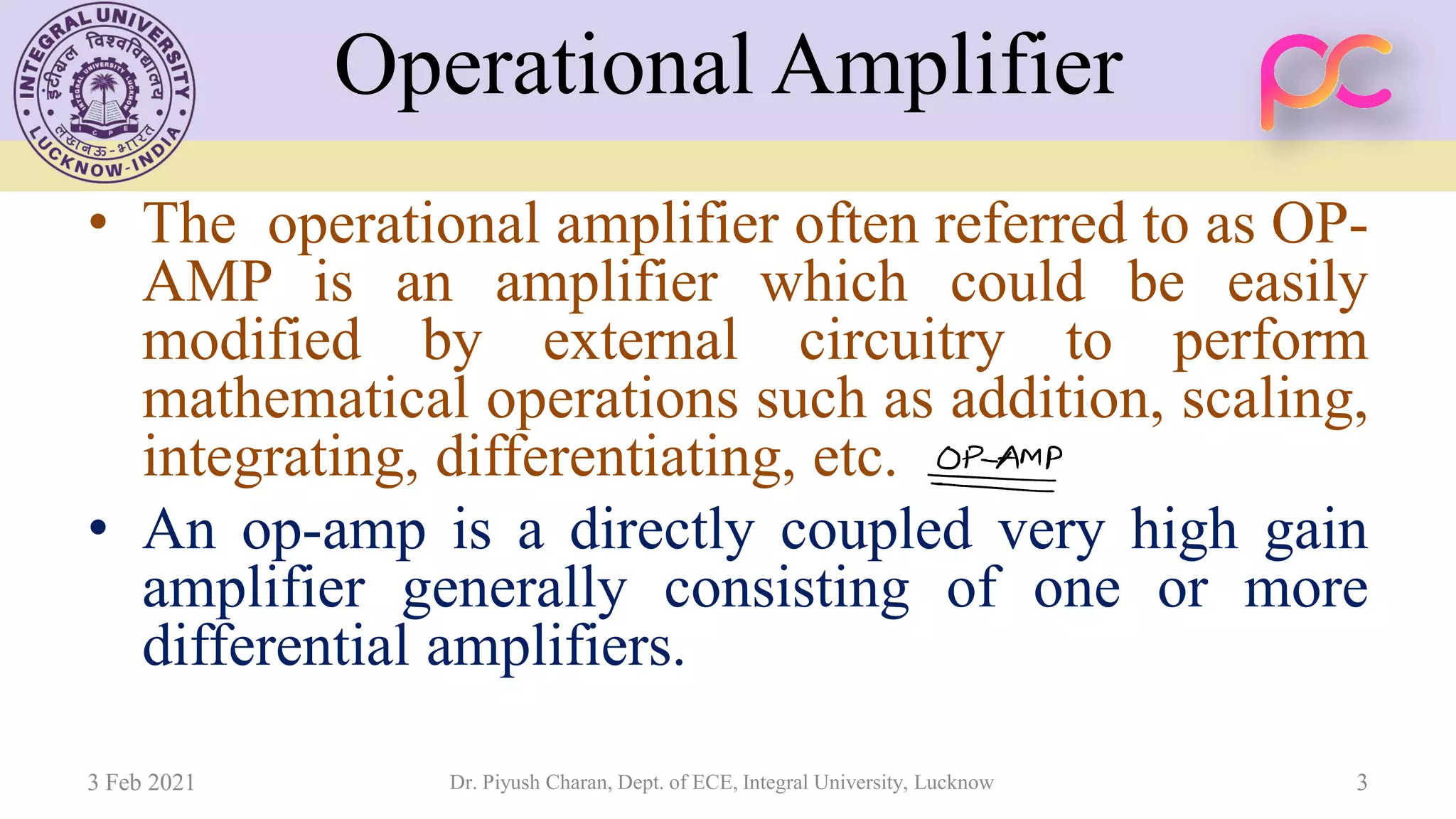 Unit 5-Operational Amplifiers and Electronic Measurement Devices | PDF