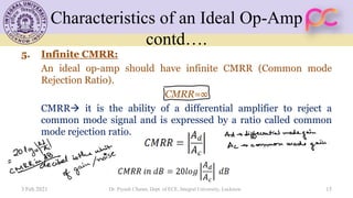 Unit 5-Operational Amplifiers and Electronic Measurement Devices | PPT