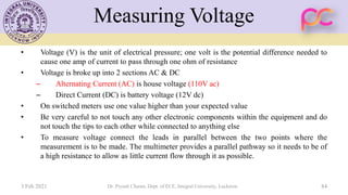 Unit 5-Operational Amplifiers and Electronic Measurement Devices | PPT