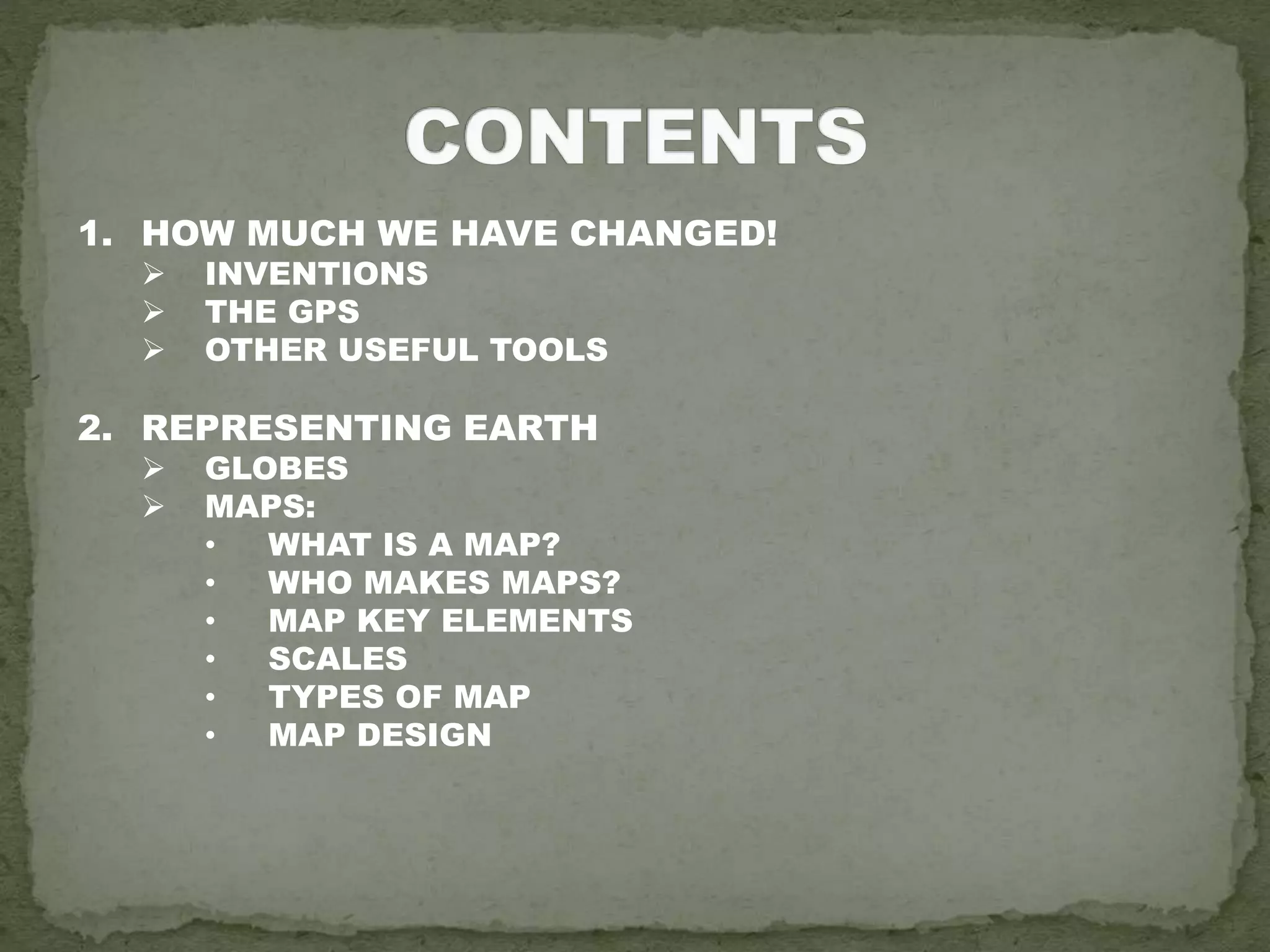 Unit 5 Orientation and Maps | PPTX