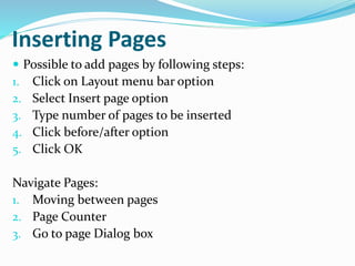Page Layout and Background | PPTX | Desktop Publishing | Computer Software and Applications
