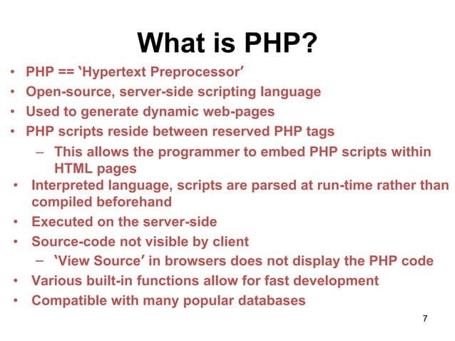 Unit 5 Php Declaring Variables Data Types Array String Operators