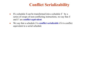 Unit 5 DATABASE MANAGEMENT SYSTEM SRMIST | PDF