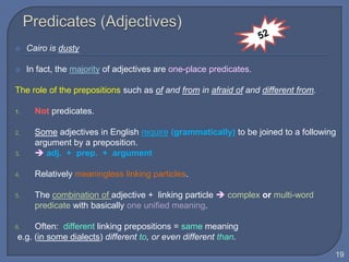Unit 5 - Predicates | PPTX