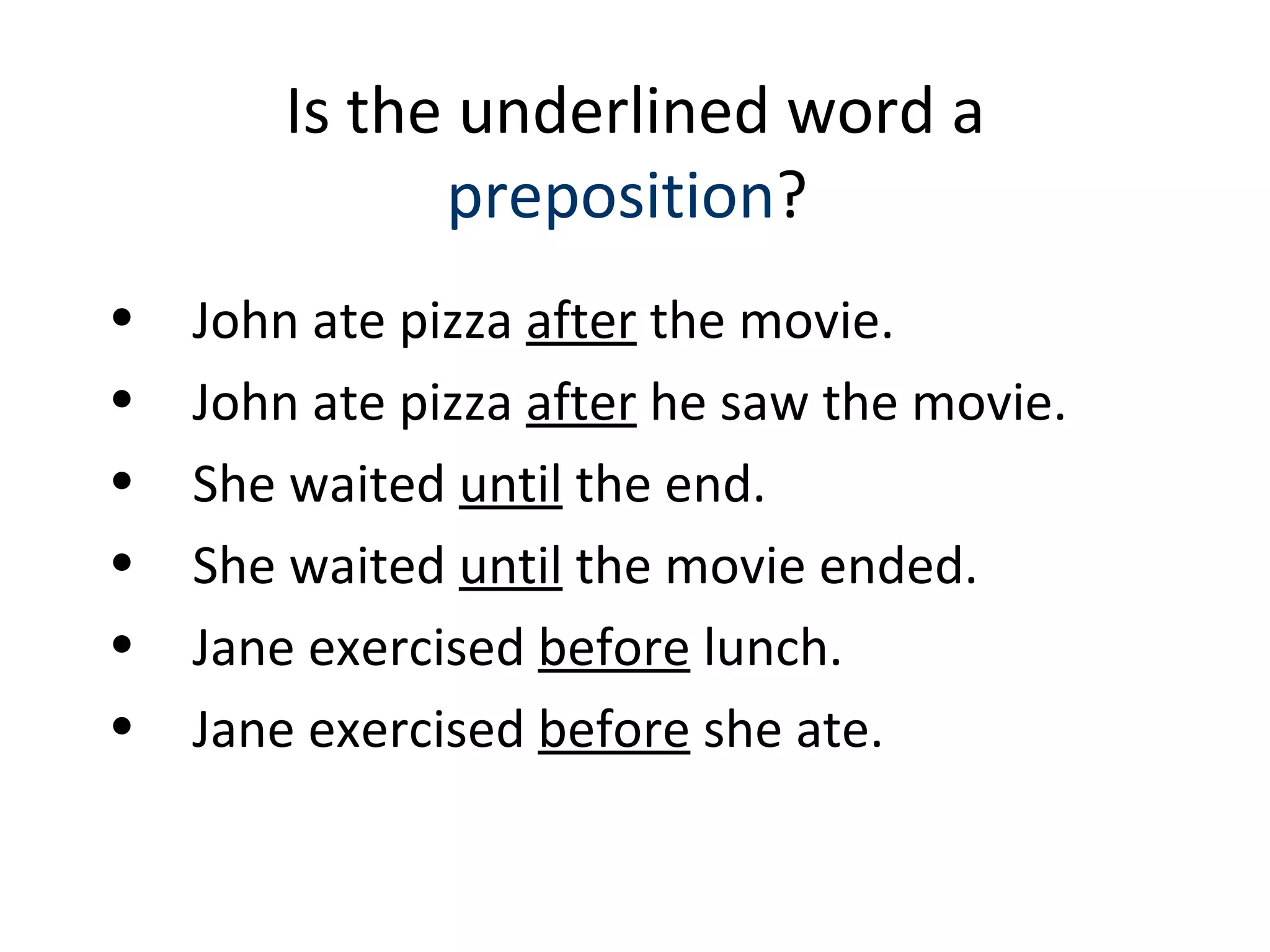 Unit 5 prepositions | PPT