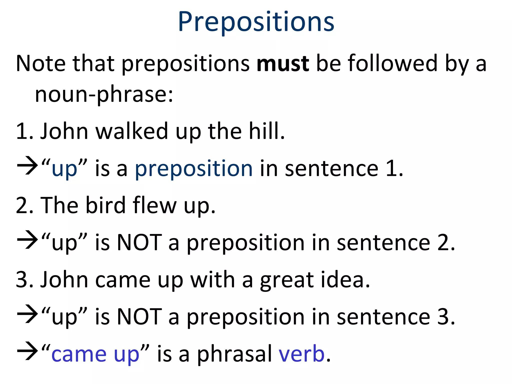 Unit 5 prepositions | PPT