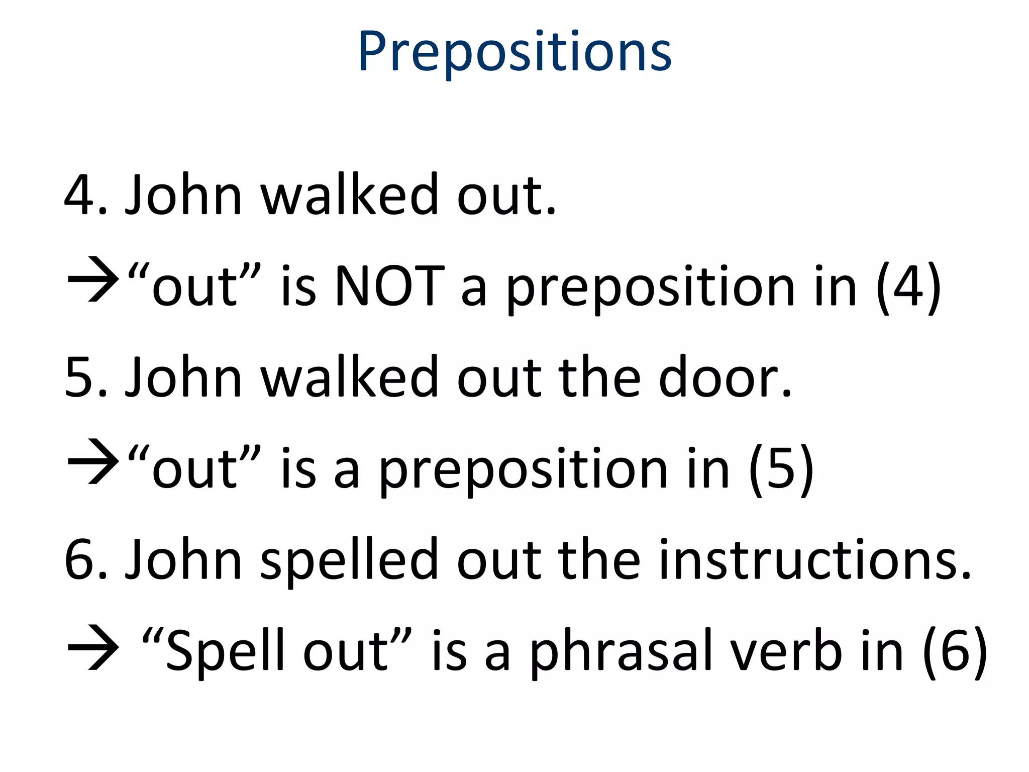 Unit 5 prepositions | PPT