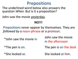 Unit 5 prepositions | PPT