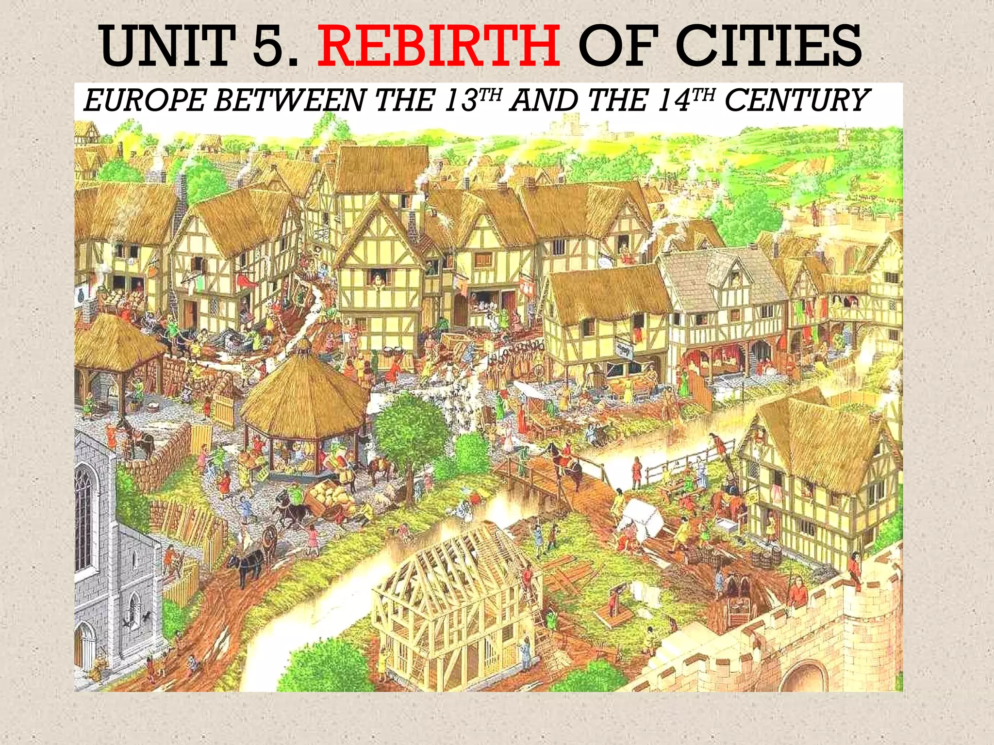 Unit 5. rebirth_of_cities | PPT