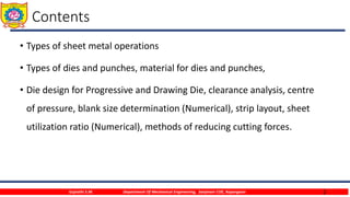 Unit 5 sheet metal working | PDF