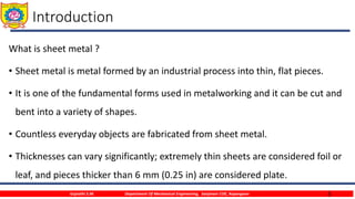 Unit 5 sheet metal working | PDF
