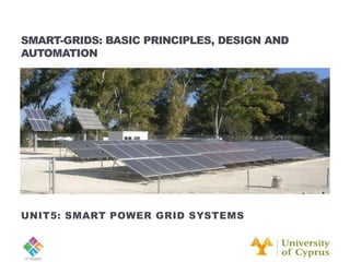 Unit5 smart power grid systems | PPTX | Power and Energy Industry | Industries