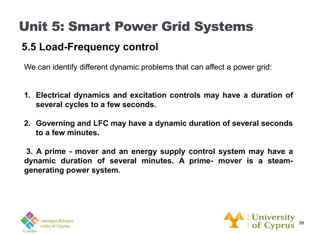Unit5 smart power grid systems | PPTX