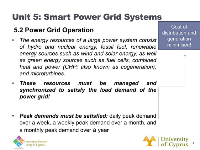 Unit5 smart power grid systems | PPTX