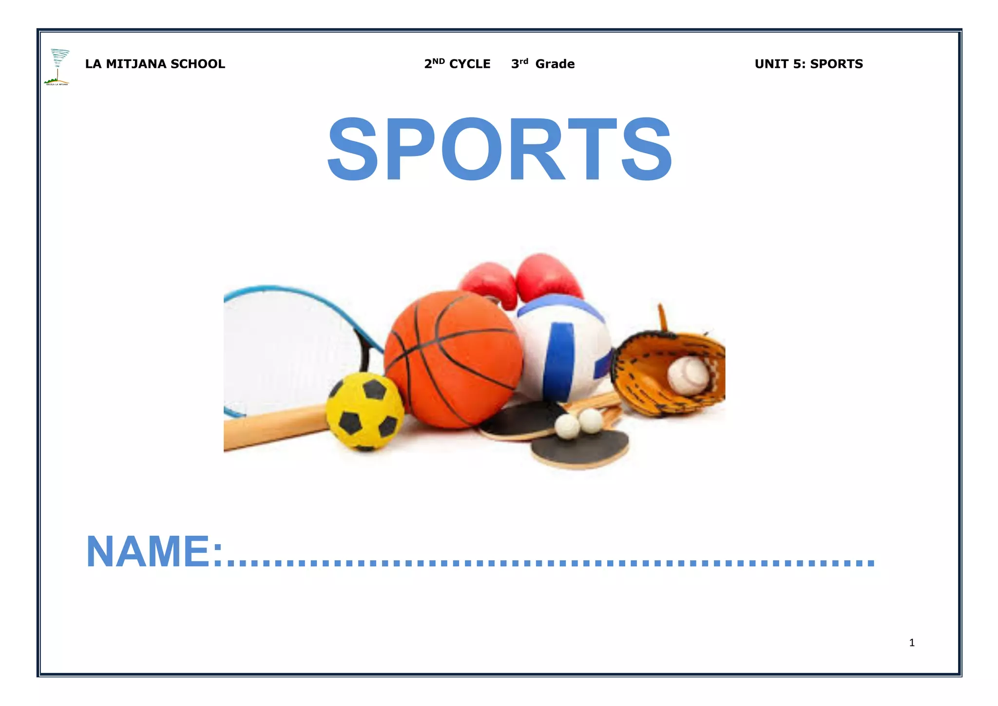 3rd grade UNIT 5 | PDF