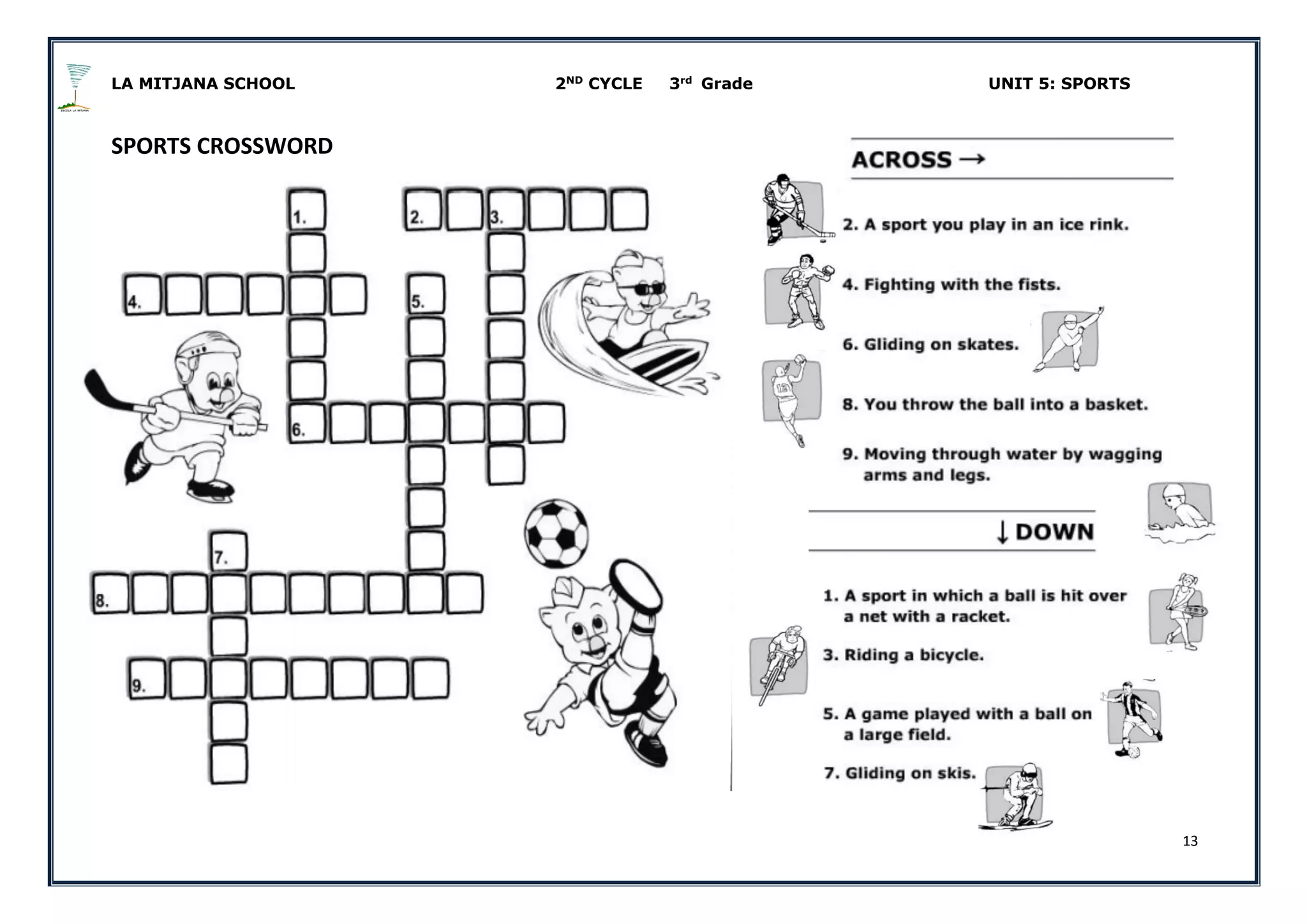 3rd grade UNIT 5 | PDF