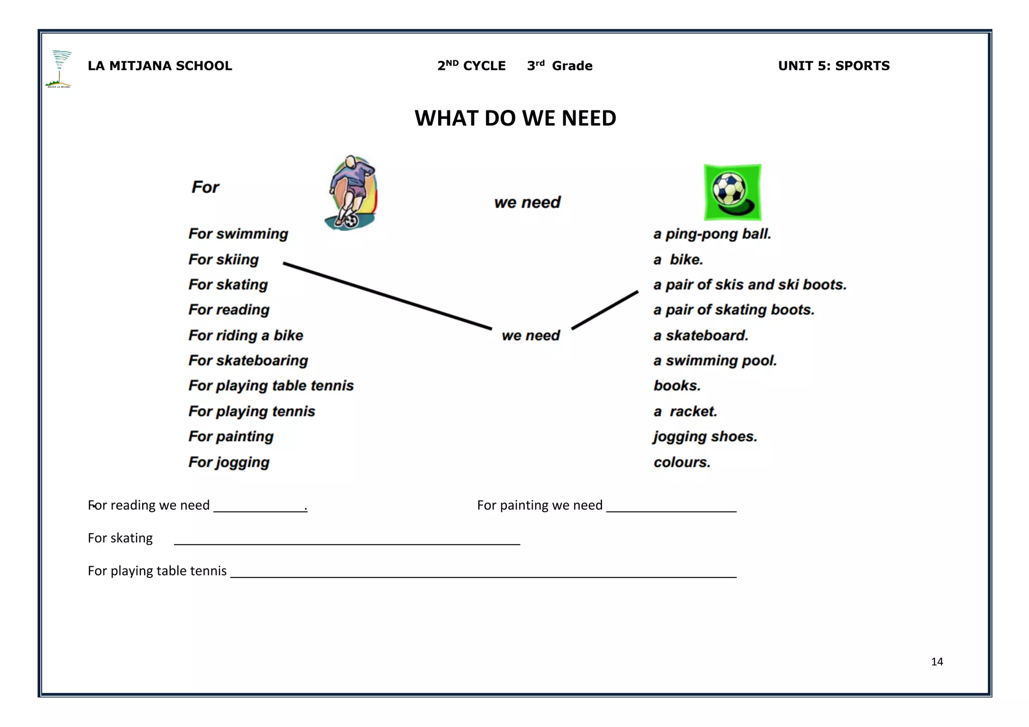 3rd grade UNIT 5 | PDF