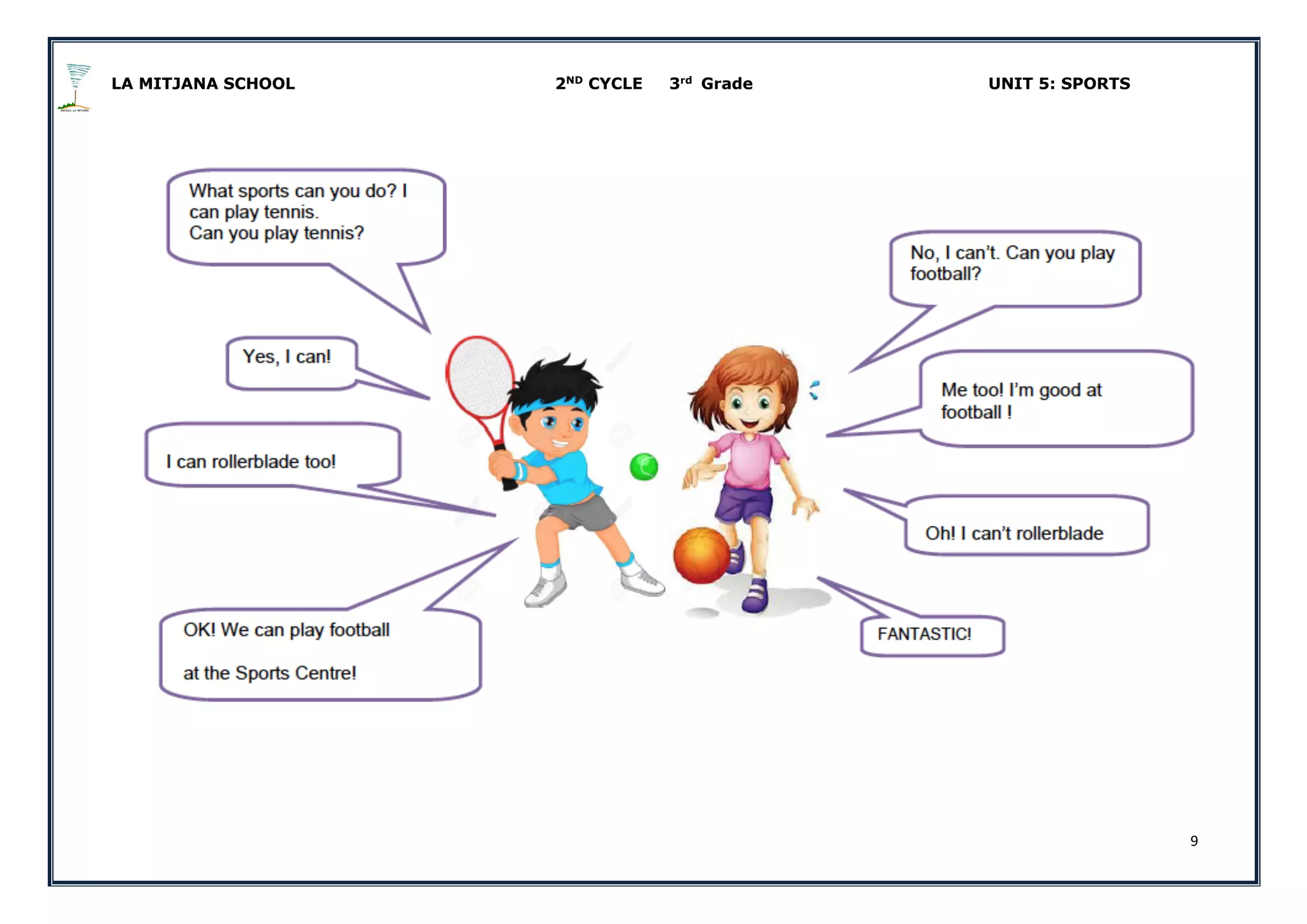 3rd grade UNIT 5 | PDF