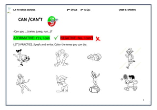 3rd grade UNIT 5 | PDF