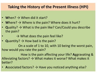 UNIT 5- STs Taking A History Guide .pptx