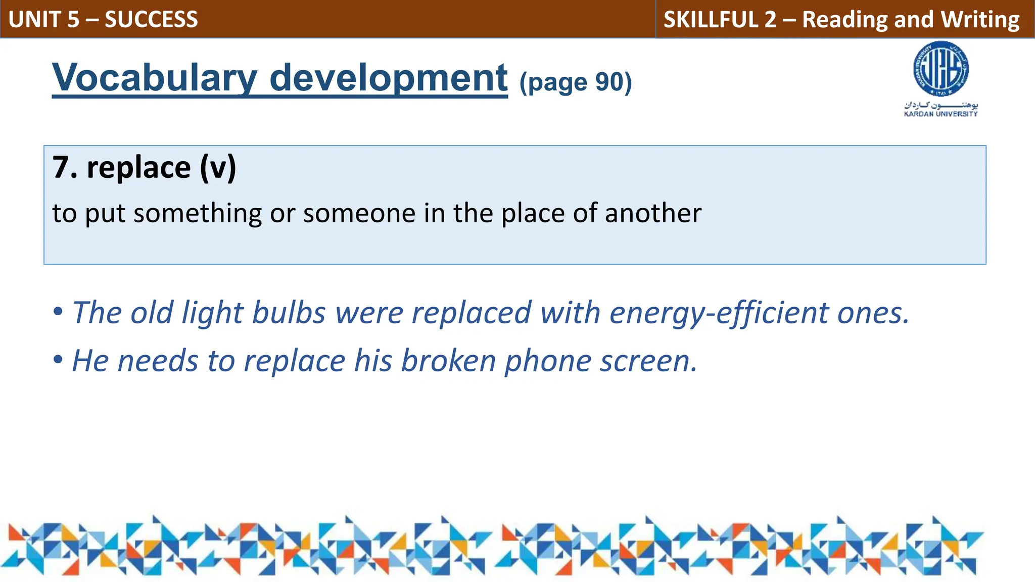 Unit 5 - Skillful Reading and Writing book 2 Unit 5Success.pptx