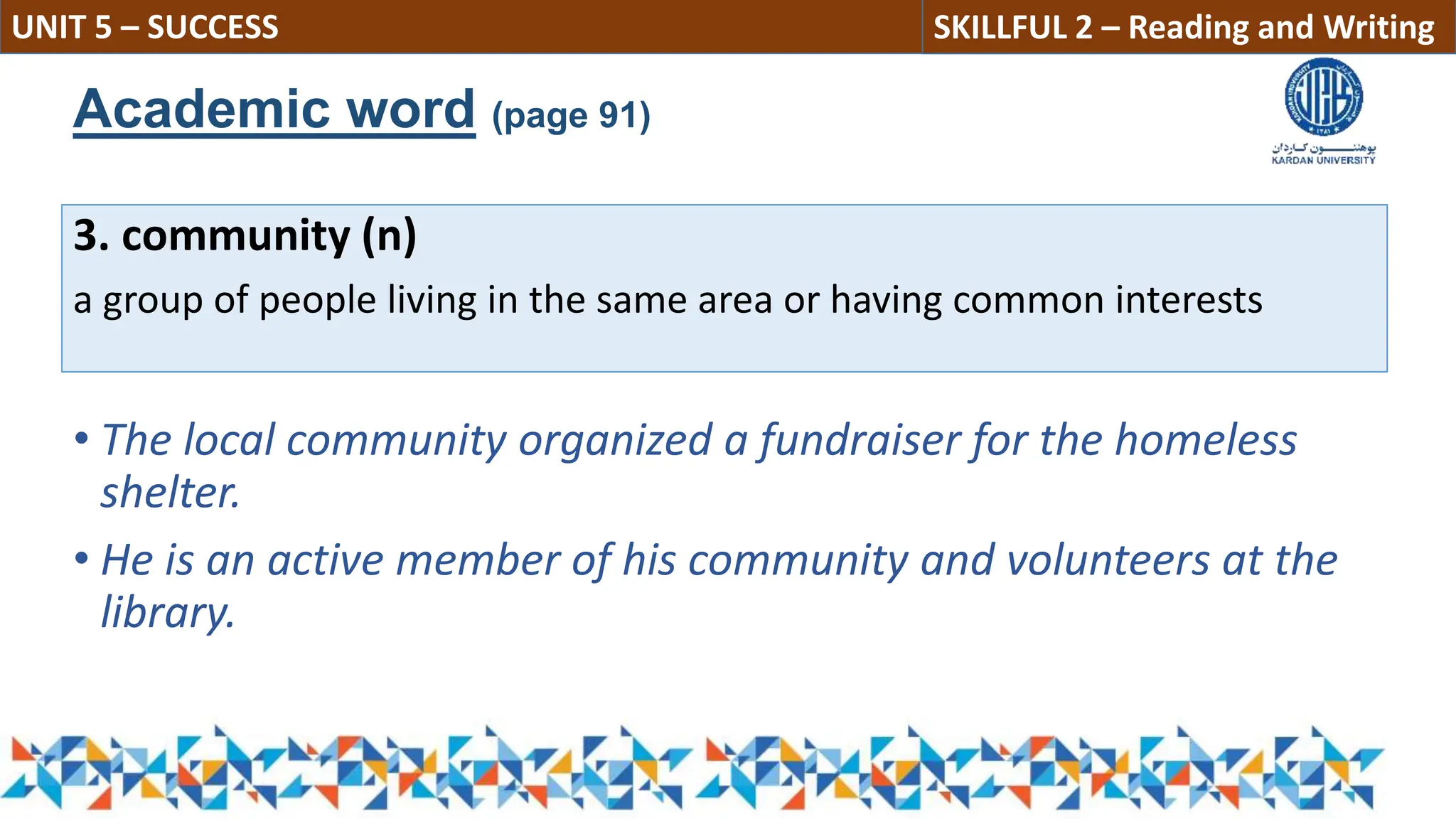 Unit 5 - Skillful Reading and Writing book 2 Unit 5Success.pptx