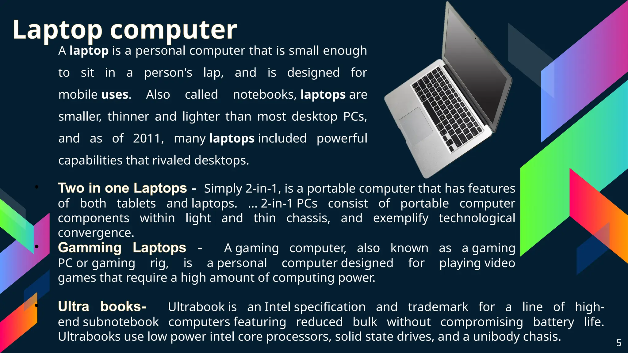 unit5-Theory class.pptx for informationt | PPTX