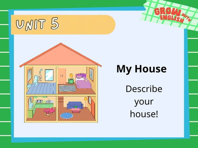 Pelajaran Bahasa Inggris kelas 1 This Is My House | PPTX