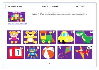 2nd GRADE Unit 5 | PDF