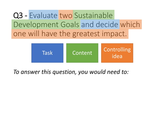 Unit 5 - understanding assignments | PPTX