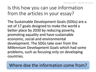 Unit 5 - understanding assignments | PPTX