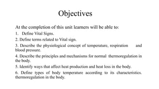 Bs nursing first semester vital sign ppt | PPTX