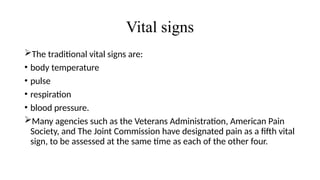 Bs nursing first semester vital sign ppt | PPTX