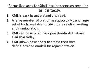 Unit 5 xml (1) | PPT
