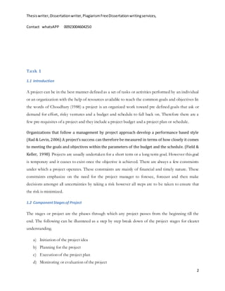 Project Management | PDF