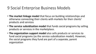 UNIT 5 Social entrepreneurship and areas | PPTX | Business | Business ...