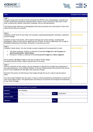 Unit 57 Assignment | DOCX
