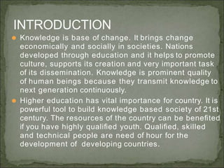 Unit 5 ,HIGHER EDUCATION CODE 8625 | PPT