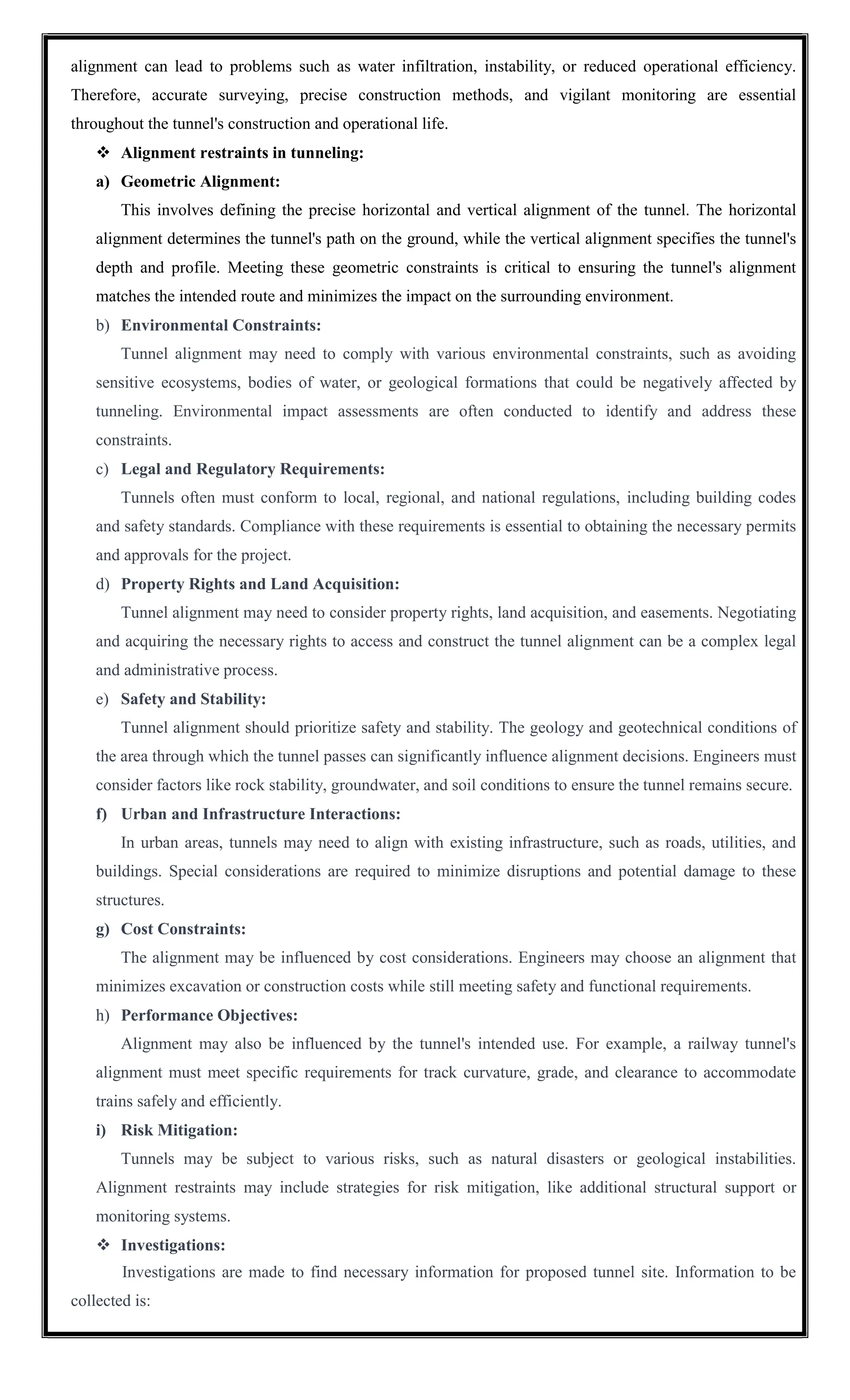 Unit 5 Alignment of Tunnel in Civil .pdf