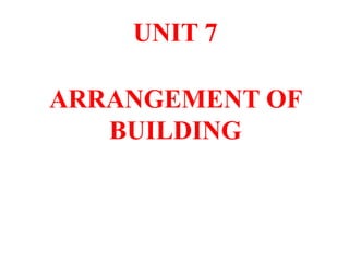 Unit 5 and 7 Design and construction of LS and P building. And ...