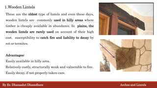 Arches and lintels | PPTX