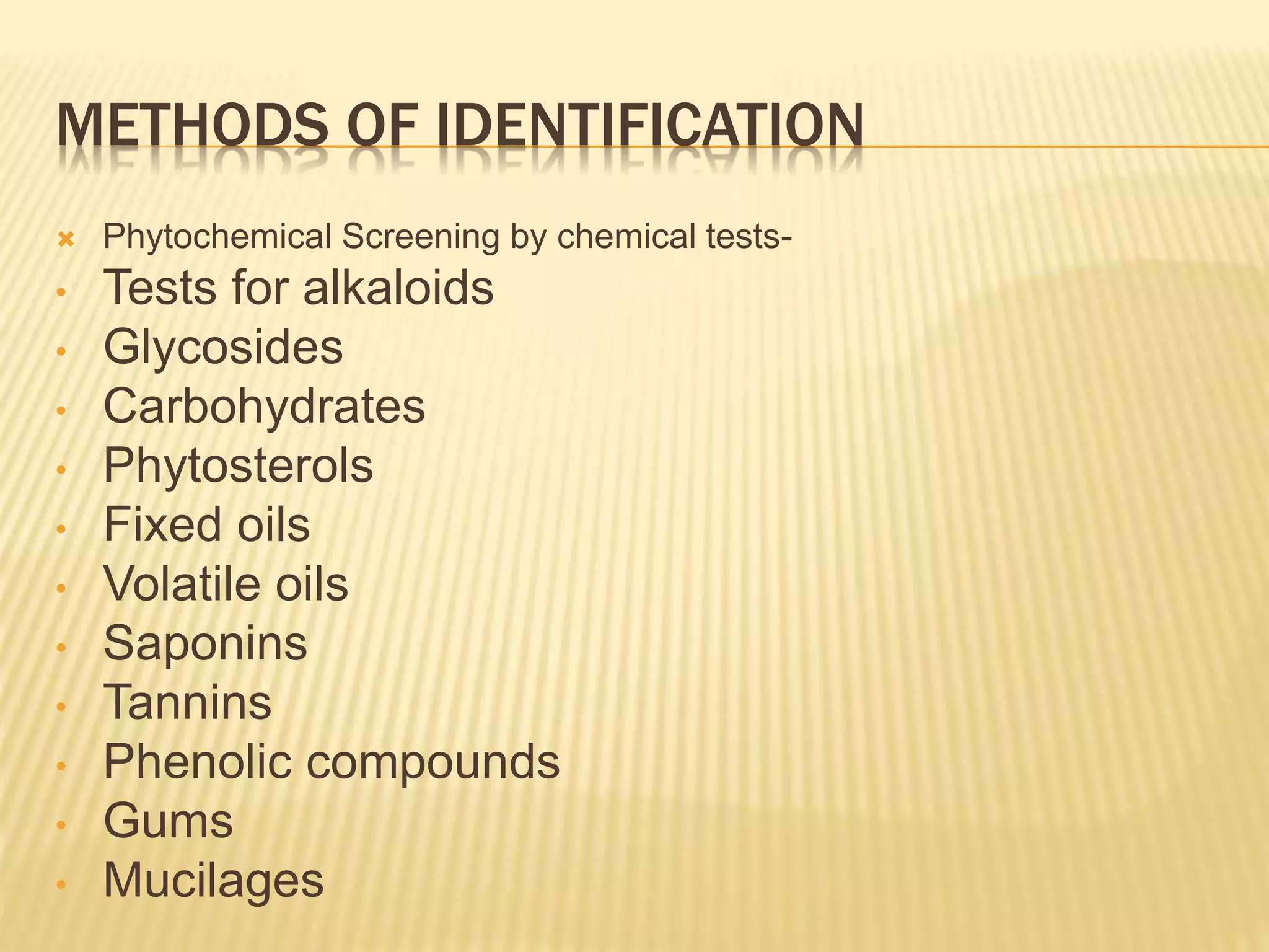 Basics of Phytochemistry | PPTX