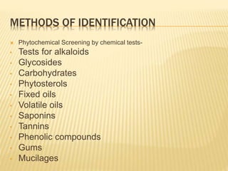 Basics of Phytochemistry | PPTX